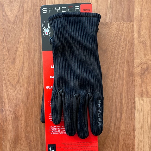 Spyder | Accessories | Spyder Leather Palm Gloves Brand New With Tags ...